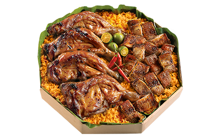 INASAL Chicken Inasal & Grilled Liempo Family Fiesta Meal Good for 4-6 ...