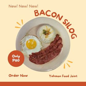Yahmon's Bacon silog – ORDERUNPH.COM